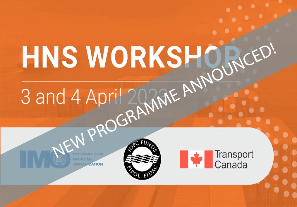 Detailed programme confirmed for HNS Workshop - HNS Convention